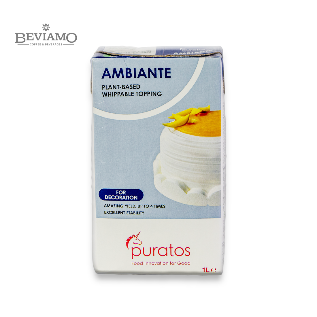 Ambiante whippable topping 1L – Beviamo