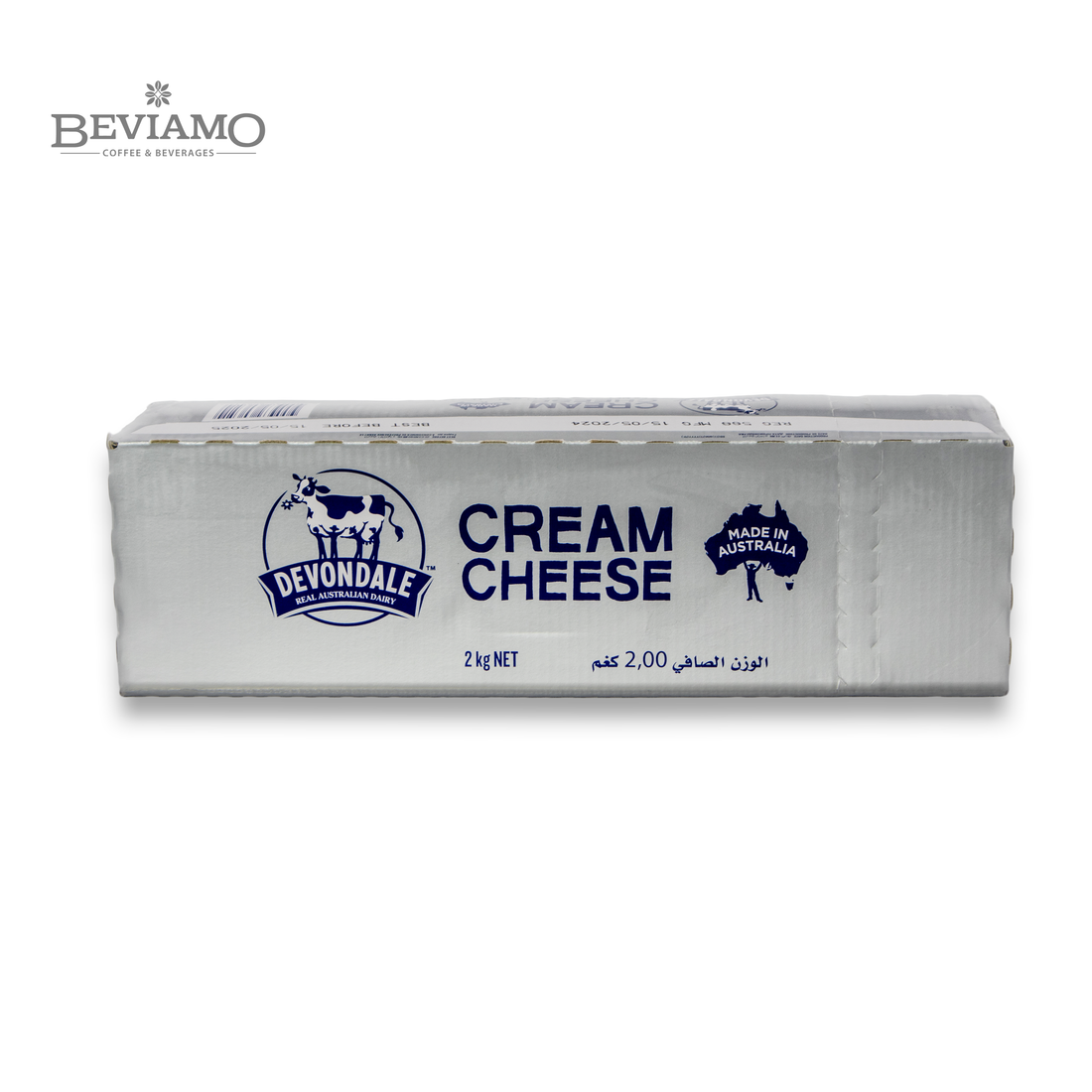 Devondale Cream Cheese 2kg – Beviamo