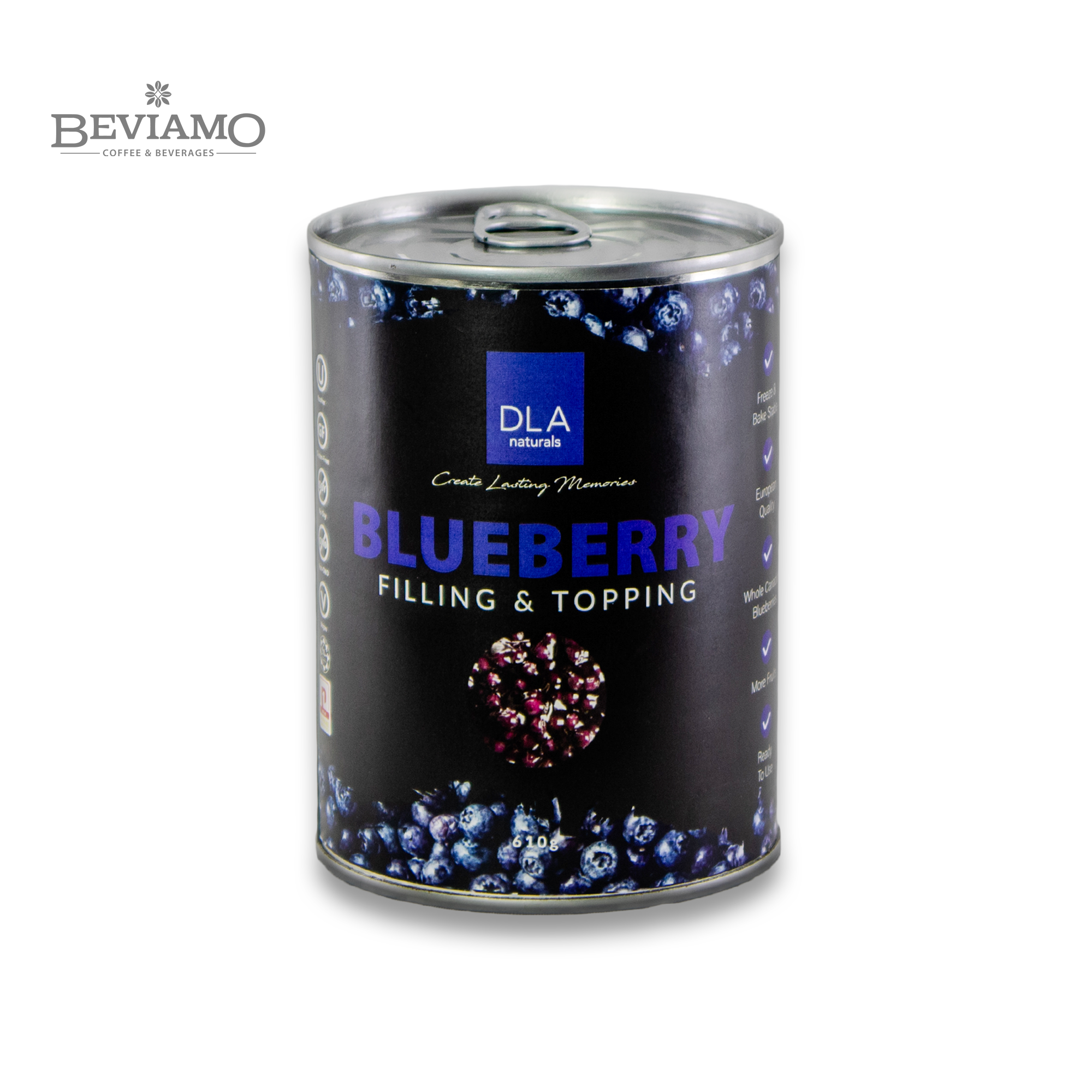 DLA 50% Blueberry 610g – Beviamo